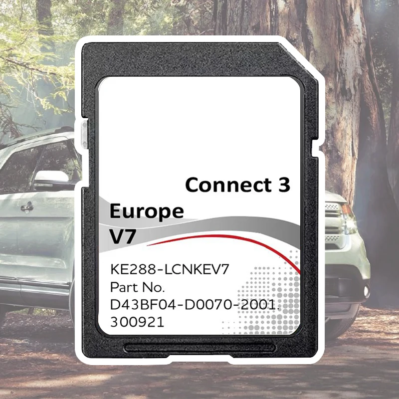 Newest Connect 3 V7 Sat Nav SD Europr Map Update for Nissan Car Juke ...