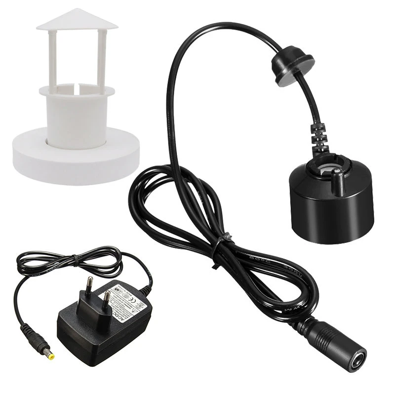 Electric Ultrasonic Mini Mist Maker Fogger Water Fountain Pond Fog ...