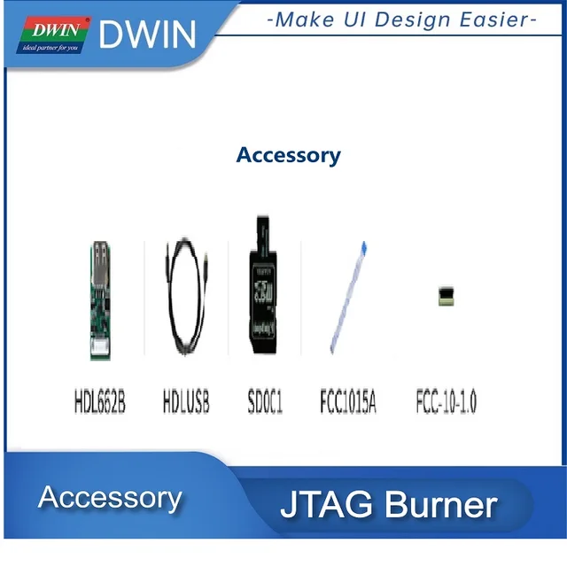 Accesorries for DMG80480C070-04WTC, Include HDL662B & FCC1015A & HDL ...