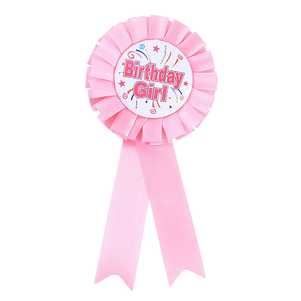 Birthday Girl Ribbon Pin
