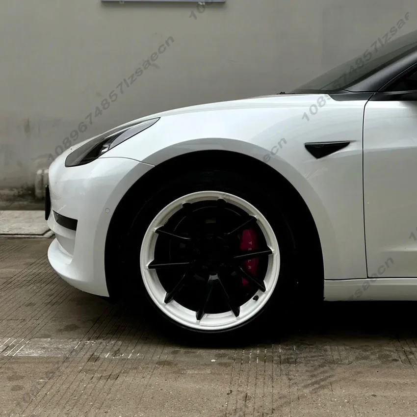 4PCS Hub Cap Car For Tesla Model 3 2017-2023 18 Inch Wheel Cap ...