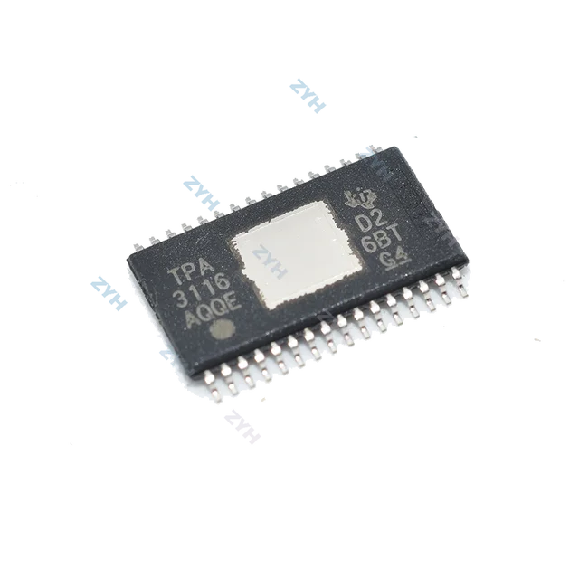 TPA3116D2 Audio Amplifier IC Pinout, Datasheet, Equivalent,, 47% OFF