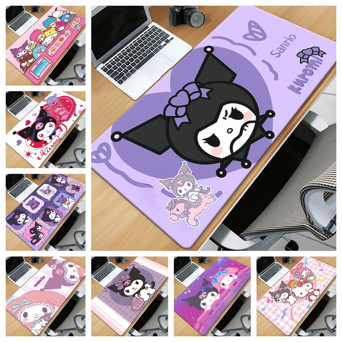 Sanrio-Kuromi-cute-pattern-Mouse-Pad-table-mat-Keyboard-Gaming ...