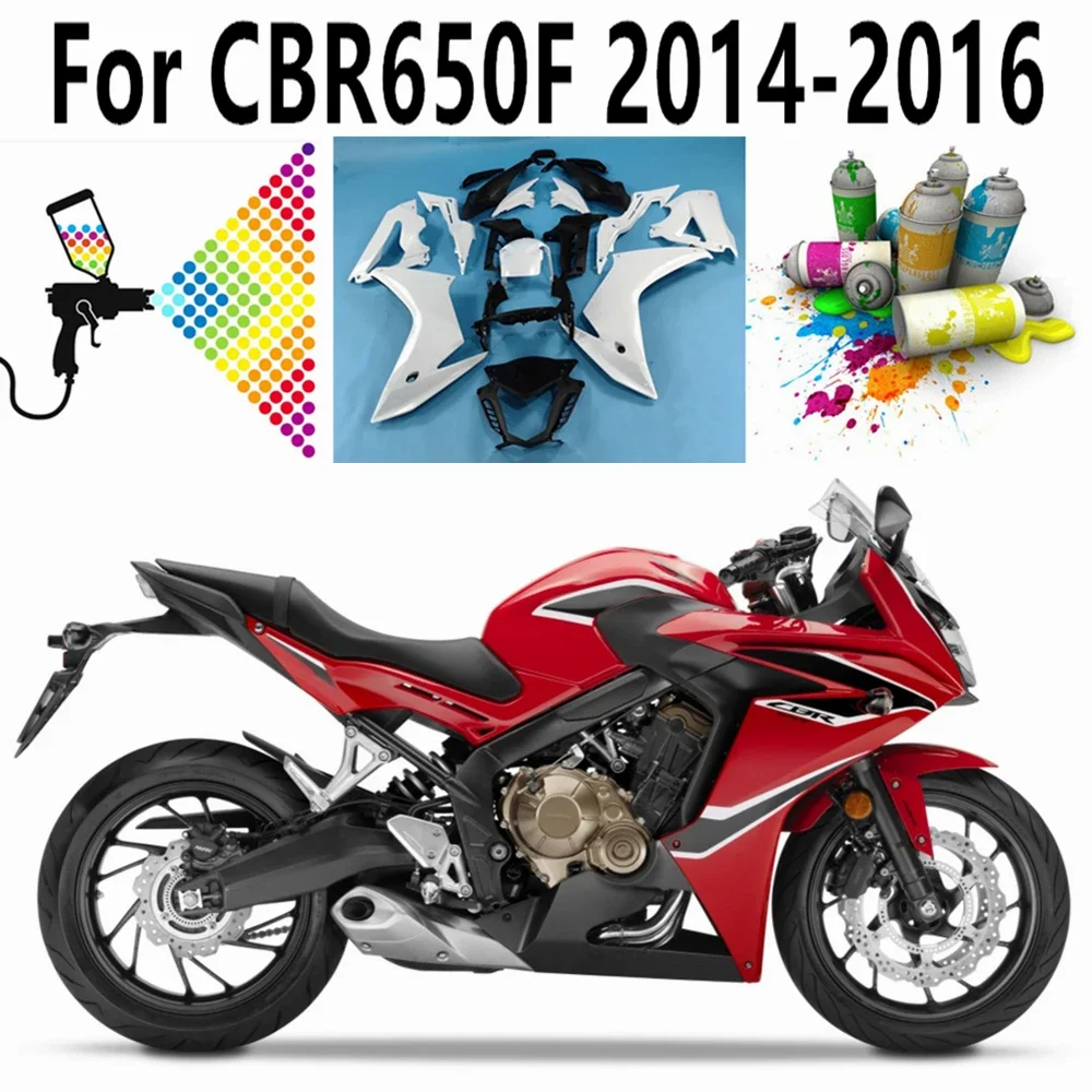 Red-Black-White-Customize-Printing-For-Honda-CBR650F-CBR650-F-2014-2015 ...
