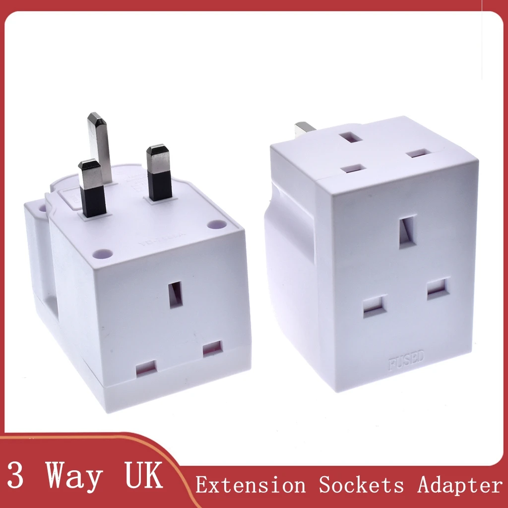 Multi Plug Extension Socket | Extension Sockets Adapter | Uk Plug ...