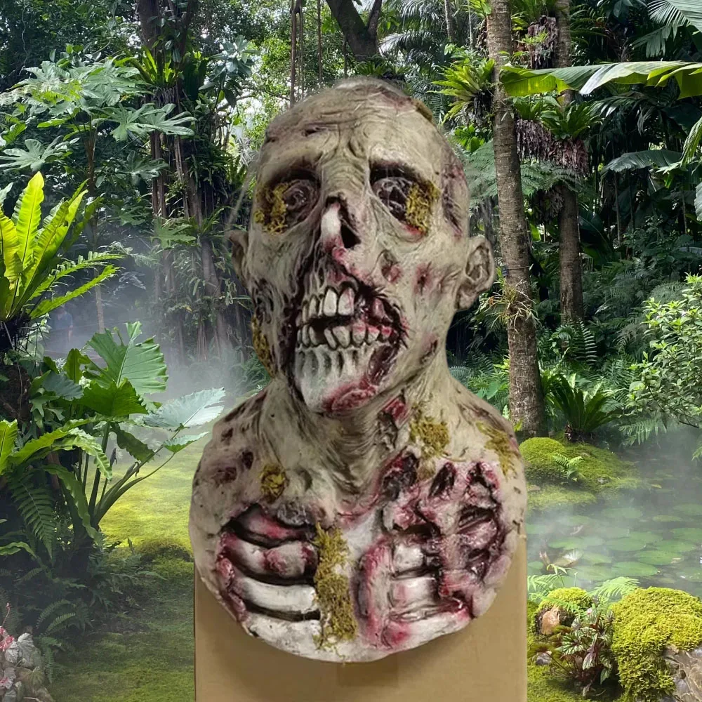 High-Quality-Halloween-Horror-Monster-Mask-Bryophyte-Biochemical-Deadly ...