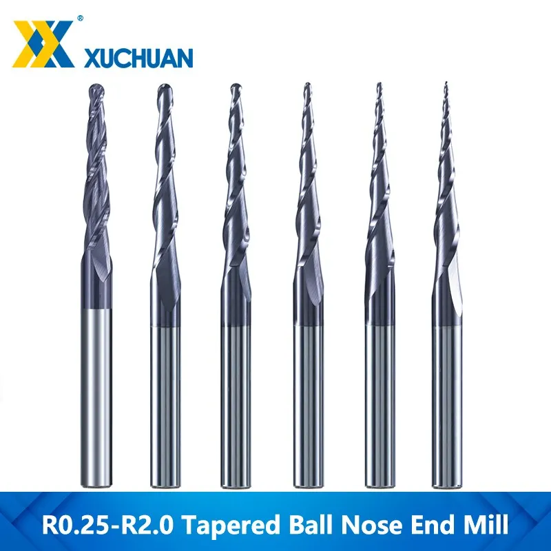 Ball Nose End Mill Cnc Router Bits | Tungsten Carbide Cnc Router Bits ...