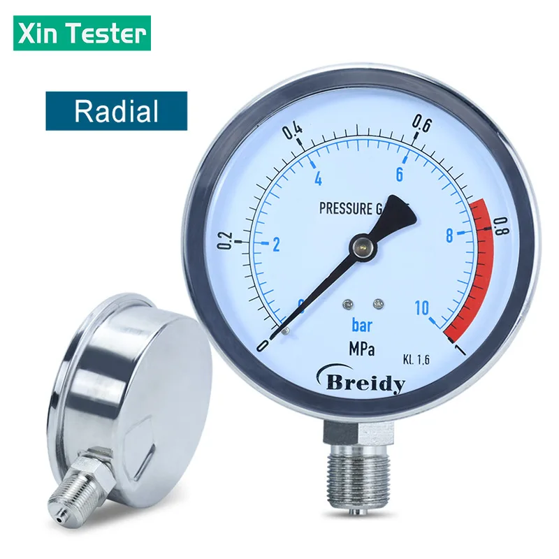 Xin-Tester-Radial-0-60mpa-Hydraulic-Water-Pressure-Gauge-Glycerin-free ...