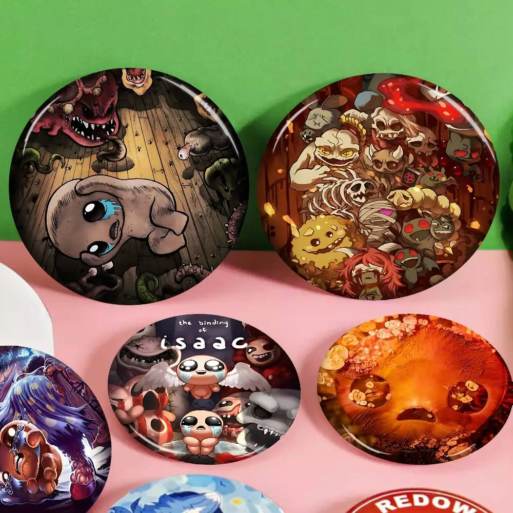 Classic Game The Binding Of Isaac Movie Creative Tinplate Soft Button ...