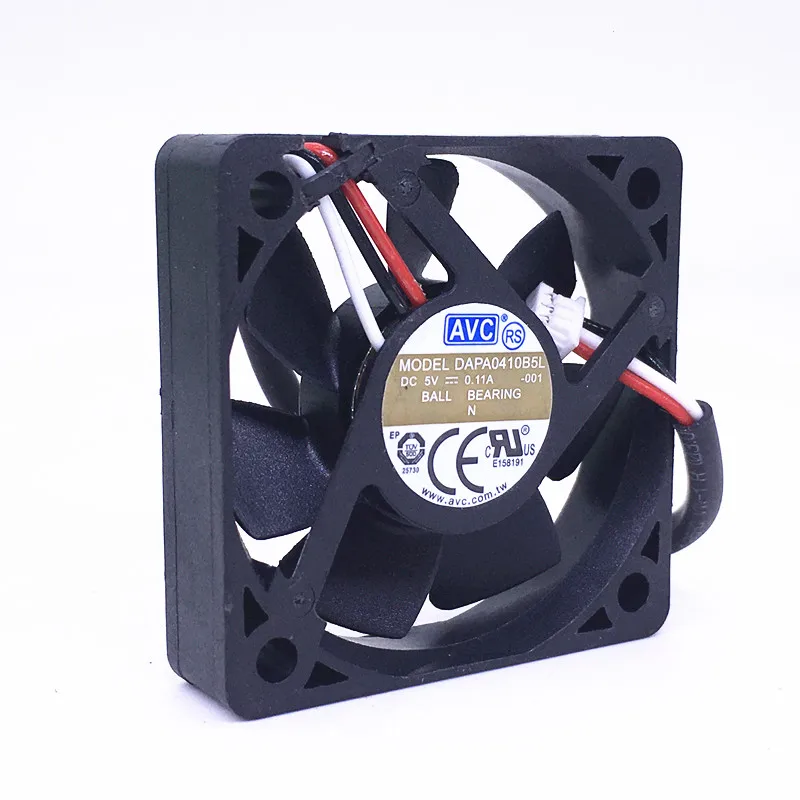 original DAPA0410B5L 5V 0.11A 4CM 4010 3-wire double ball bearing projector cooling fan - laptop ...