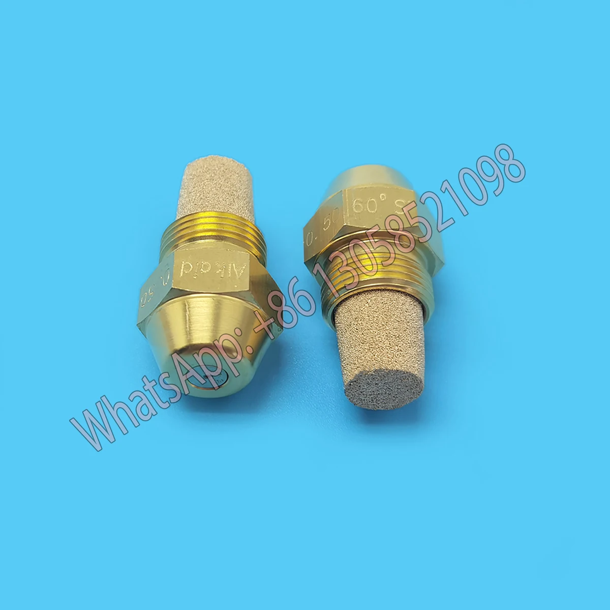 Oil-Nozzle-Brass-Diesel-Methanol-Atomization-Spray-Head-Waste-Oil-Fuel ...
