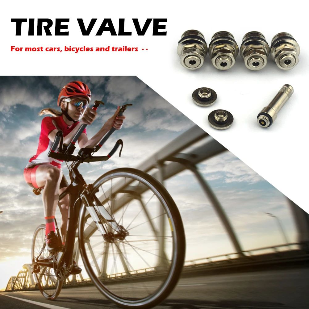 4Pcs Hidden Valve Stems Metal Wheel Scooter Valve Stem with Caps Car ...
