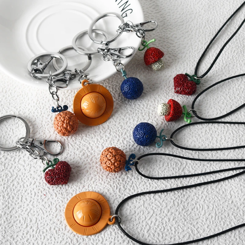 Anime-Devil-Fruit-Cosplay-collar-de-Luffy-cadena-de-cuello-de-tuerca-de ...