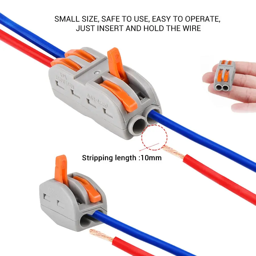 Electrical Connector PCT 222 223 412 413 414 415 Led Wire Terminal ...