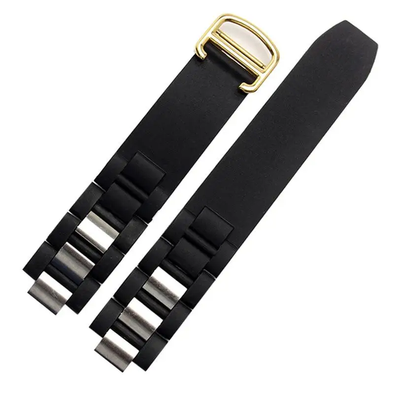 NFR-Silicone-watchbands-For-cartier-21st-century-convex-watchband-20 ...