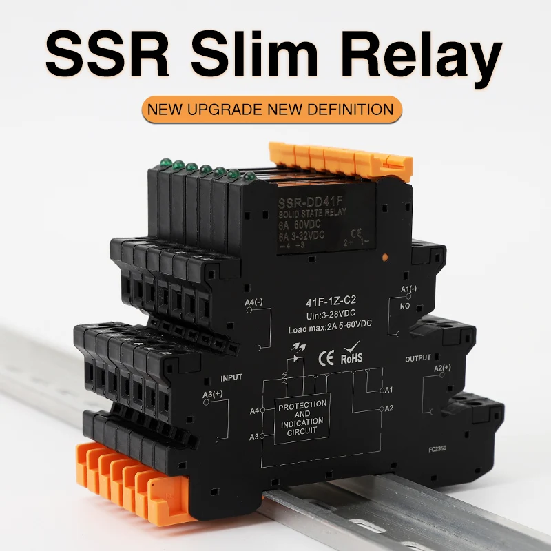 DC-control-AC-slim-interface-solid-state-relay-module-din-ssr-slim ...