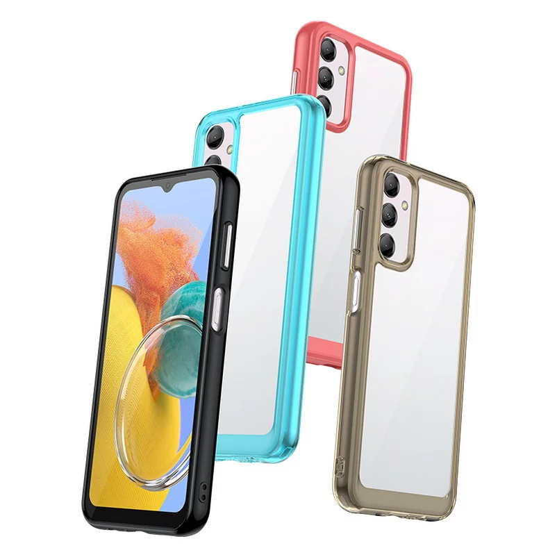 Transparent Case For Samsung M14 A24 A14 A54 A34 5G Galaxy A14 A53 A73 ...