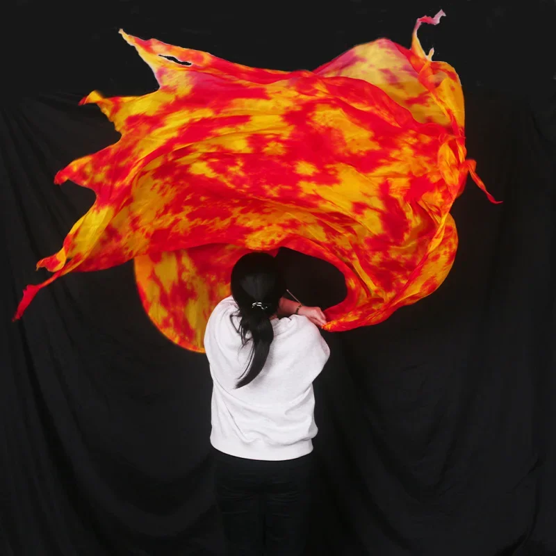2pcs Flag+Fexible Sticks Prophet Worship Praise Dance Silk Veil Flag ...