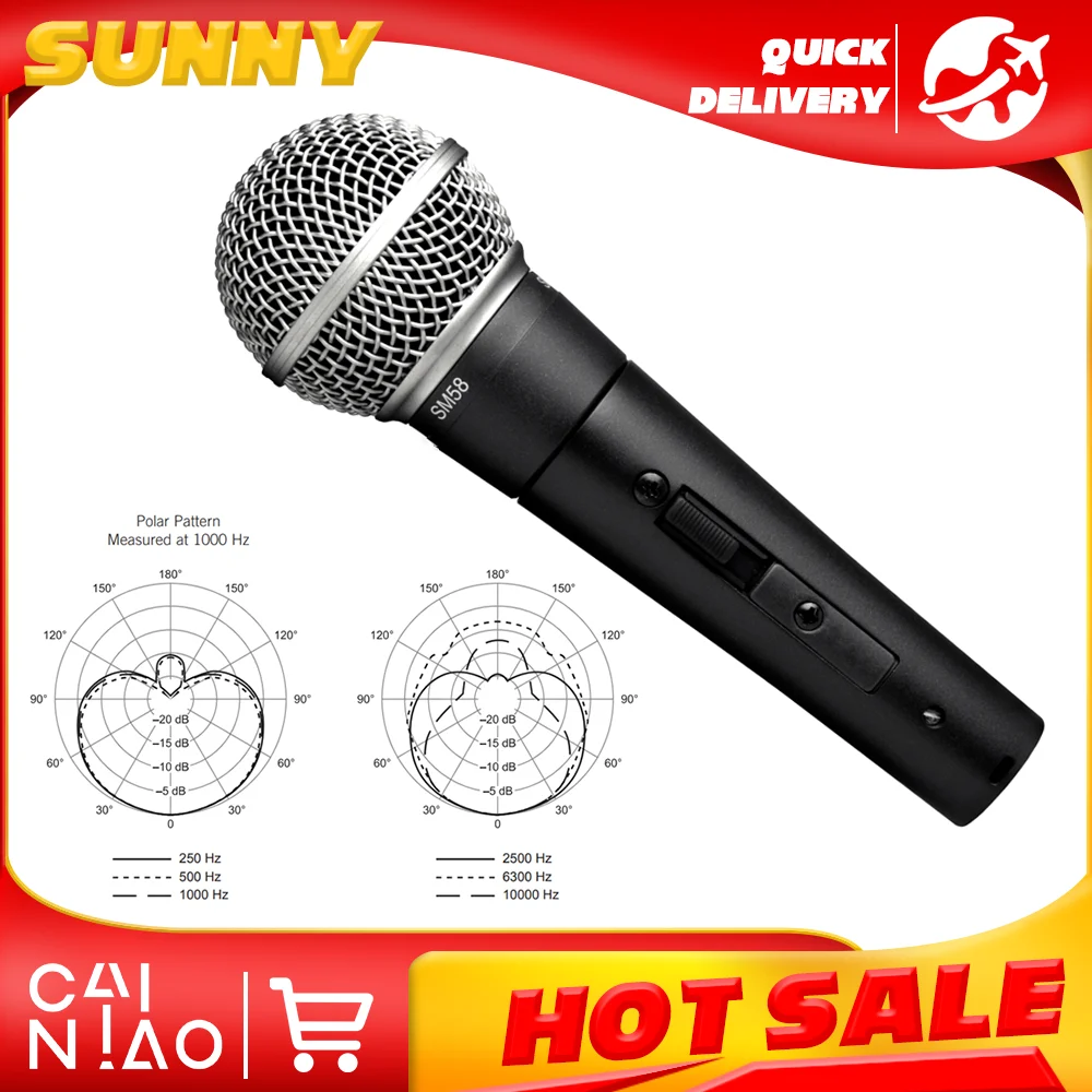 Metal-SM58-SM58LC-SM58S-cardioid-Dynamic-Professional-Vocal-Microphone ...