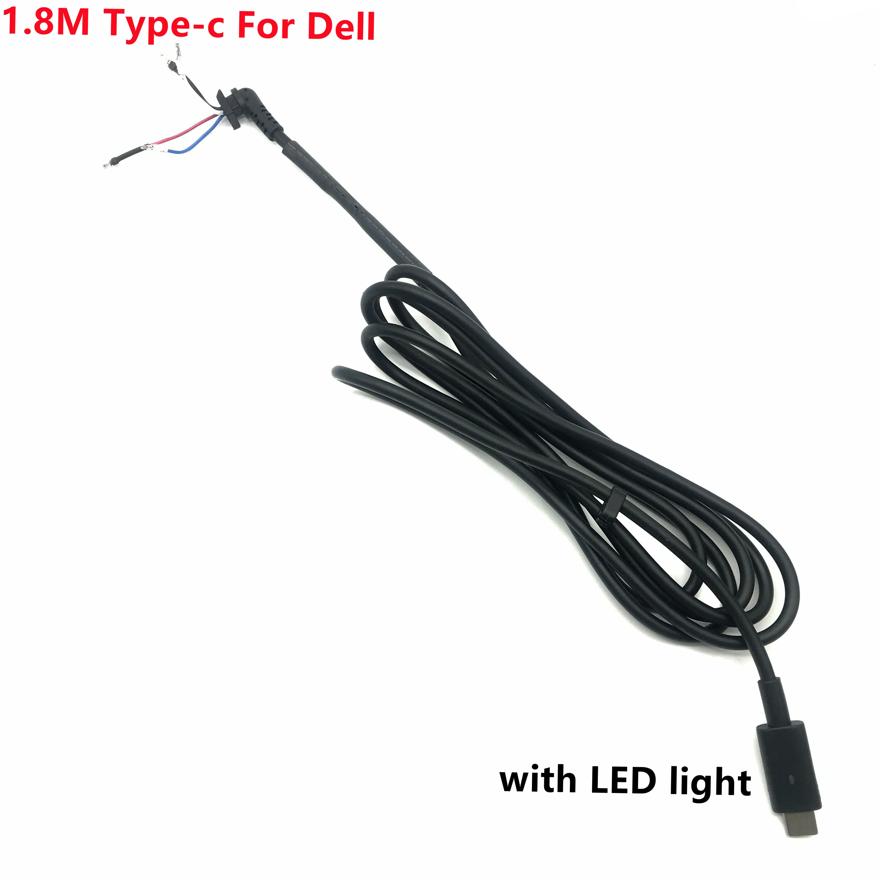 Original 1.8meter 45W USB Type-C Laptop Power Cord For DELL XPS12 9250 ...