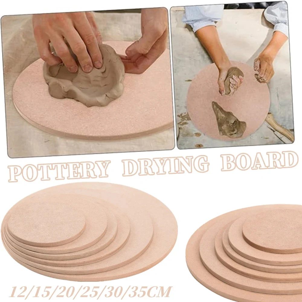 12-35CM-Pottery-Drying-Board-DIY-Pottery-Wheel-Bat-Drying-Fiberboard ...