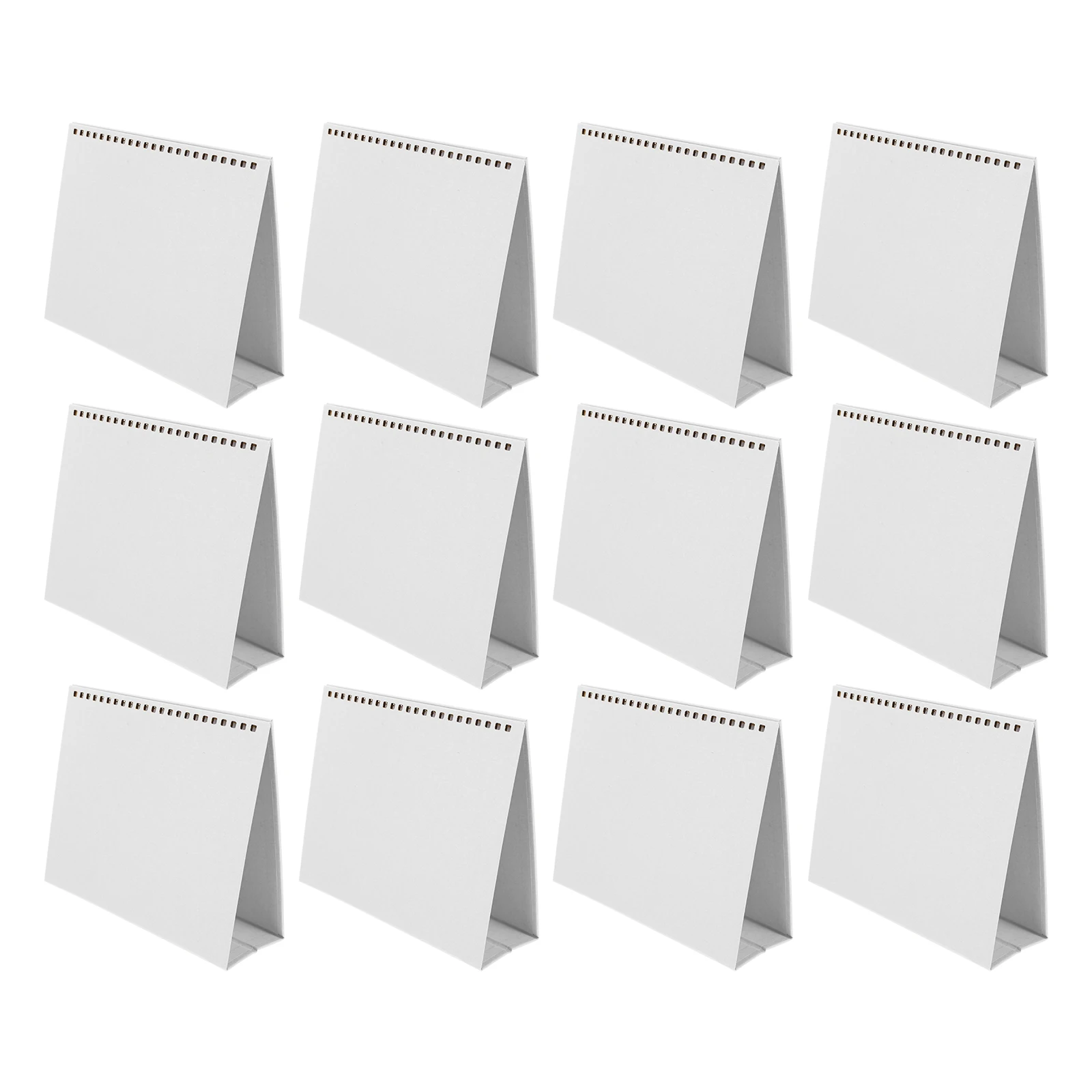 12pcs Diy Desktop Base Decorative Desk Calendar Rack For Home Office ...