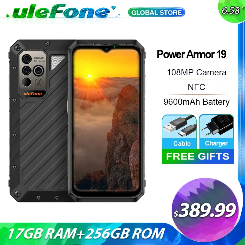 Ulefone-tel-fono-inteligente-Power-Armor-19-versi-n-Global-smartphone-resistente-con-Android-12 ...