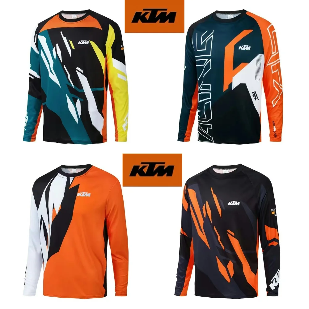 KTM-traje-de-manga-larga-para-montar-en-motocicleta-a-campo-traviesa ...