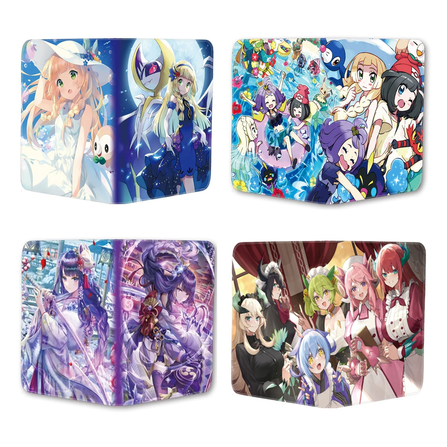 9 Pocket Anime Card Albums Premium Binder with Zipper for 360 Cards ...