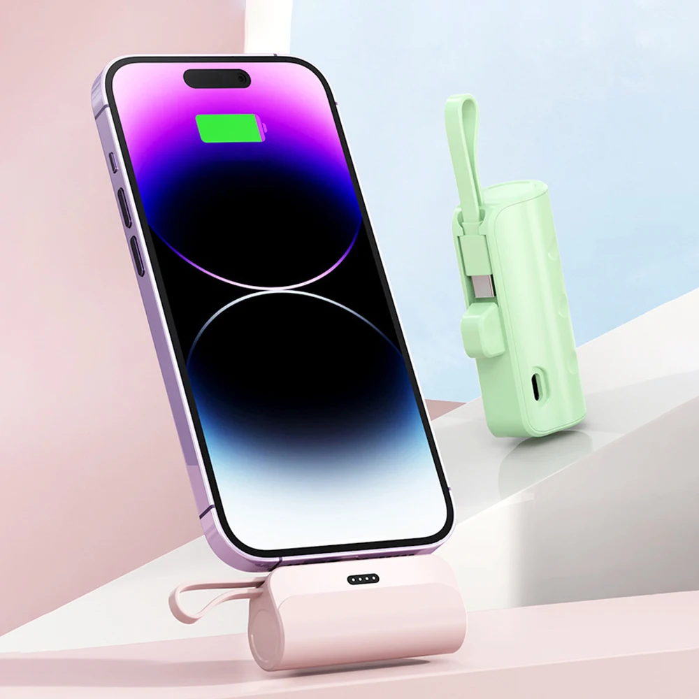 Mini-Portable-Power-Bank-External-Battery-Plug-Play-Power-Bank-Type-C ...