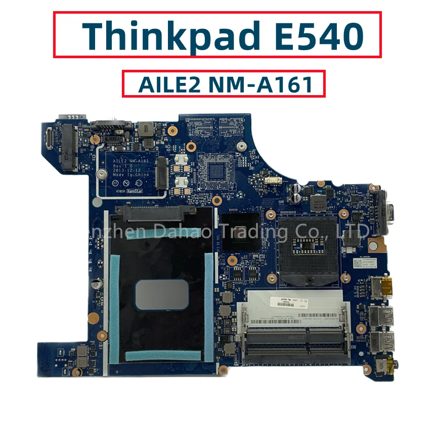 ThinkPad-Placa-mãe do portátil, DDR3, HM86, AILE2, NM-A161, FRU: 04X4937, 04X4782, 04X4781, 04X4938