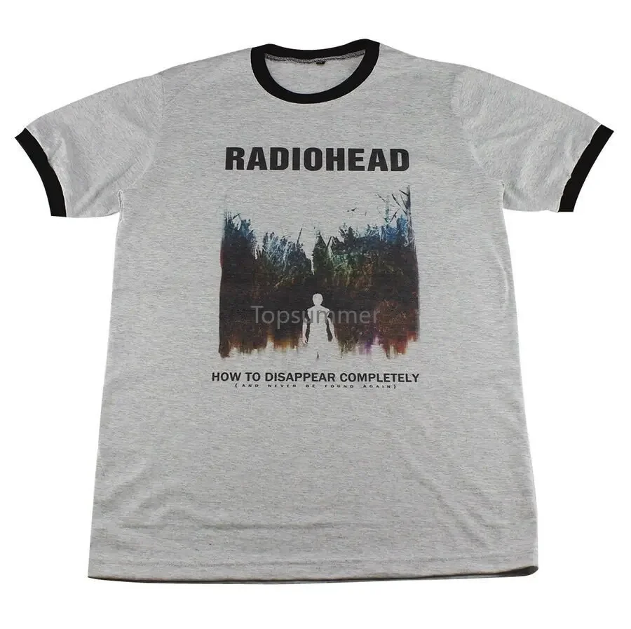 Radiohead-Rock-Band-How-To-Disappear-Completely-Gv608-Men-Ringer-T ...