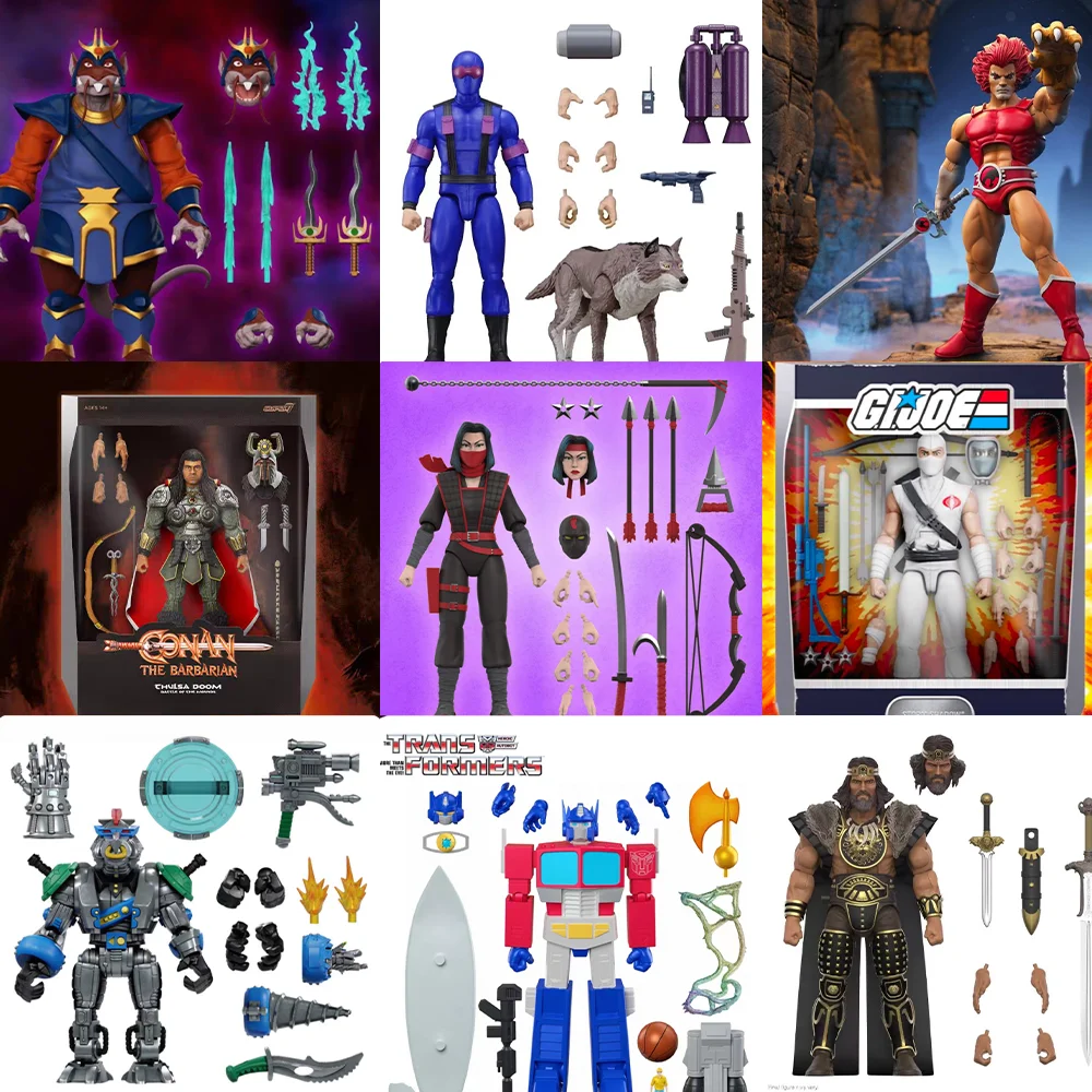 SUPER7 1/12 Scale Movie King Conan King Snake's Eye Mechanical Pig Face ...