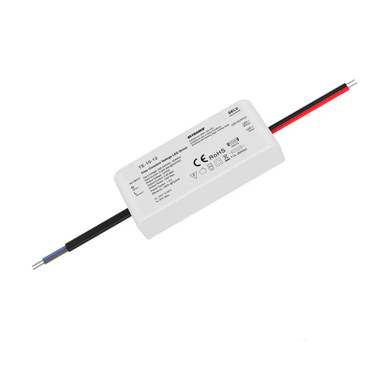 AC200 240V AC DC12V 전원 공급 장치 10W Triac 디밍 가능 드라이버 TE 10 12 정전압 50/60Hz ...