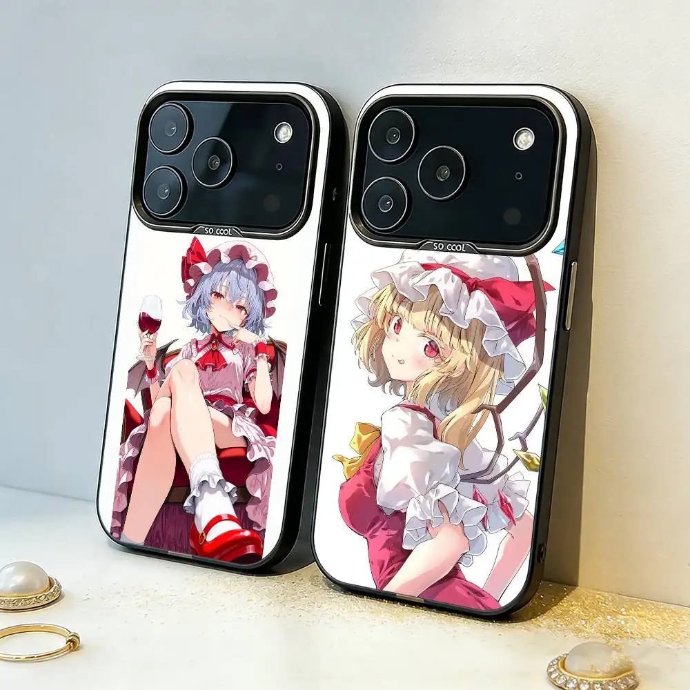 Cute TouHou Project Flandre Phone Case For iPhone17,16,15,14,13,12,11 ...