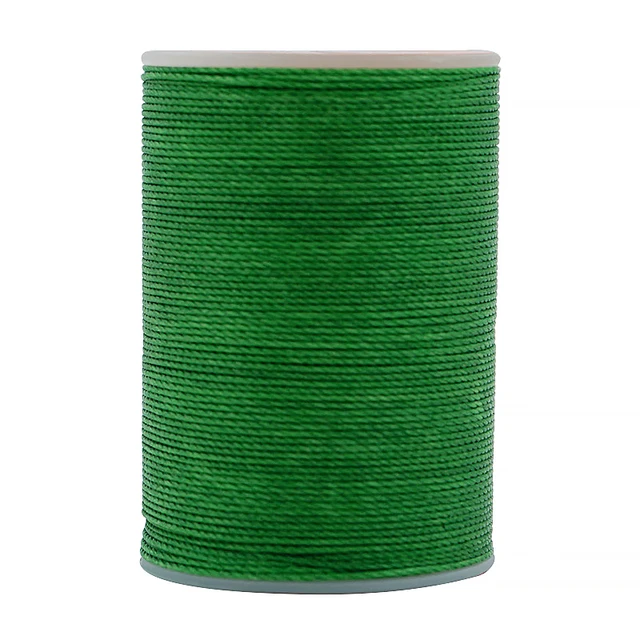 GALACES (YULE) 0.55mm Round Twist Waxed Thread String for Leather ...