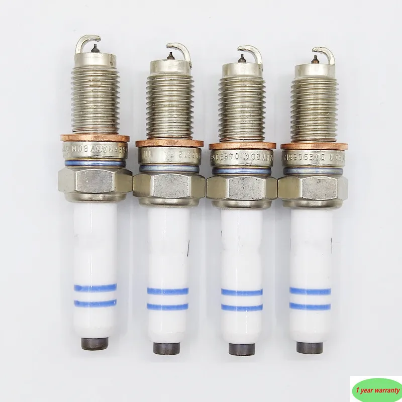 4pcs-New-Spark-Plug-OEM-04E905602-04E905601-For-AUDI-A1-A3-Q3-Q2L-VW ...