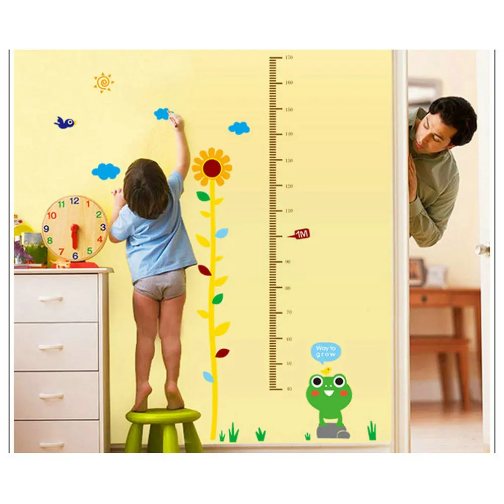 Frog Printable Wall Growth Chart