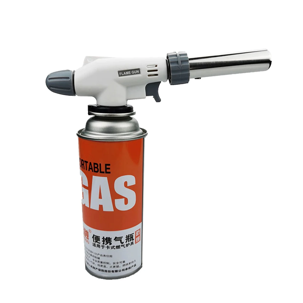 Portable Welding Butane Gas Torch Flamethrower Adjustable Barbecue ...