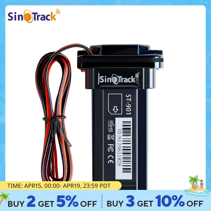 SinoTrack-ST-901-Waterproof-Vehicle-Tracking-Device-melhor-GPS-Tracker ...