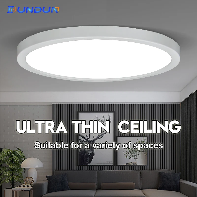 Ultrathin 0.9inch Led Ceiling Light 6W 9W 13W 18W 24W Ceiling lamps for ...