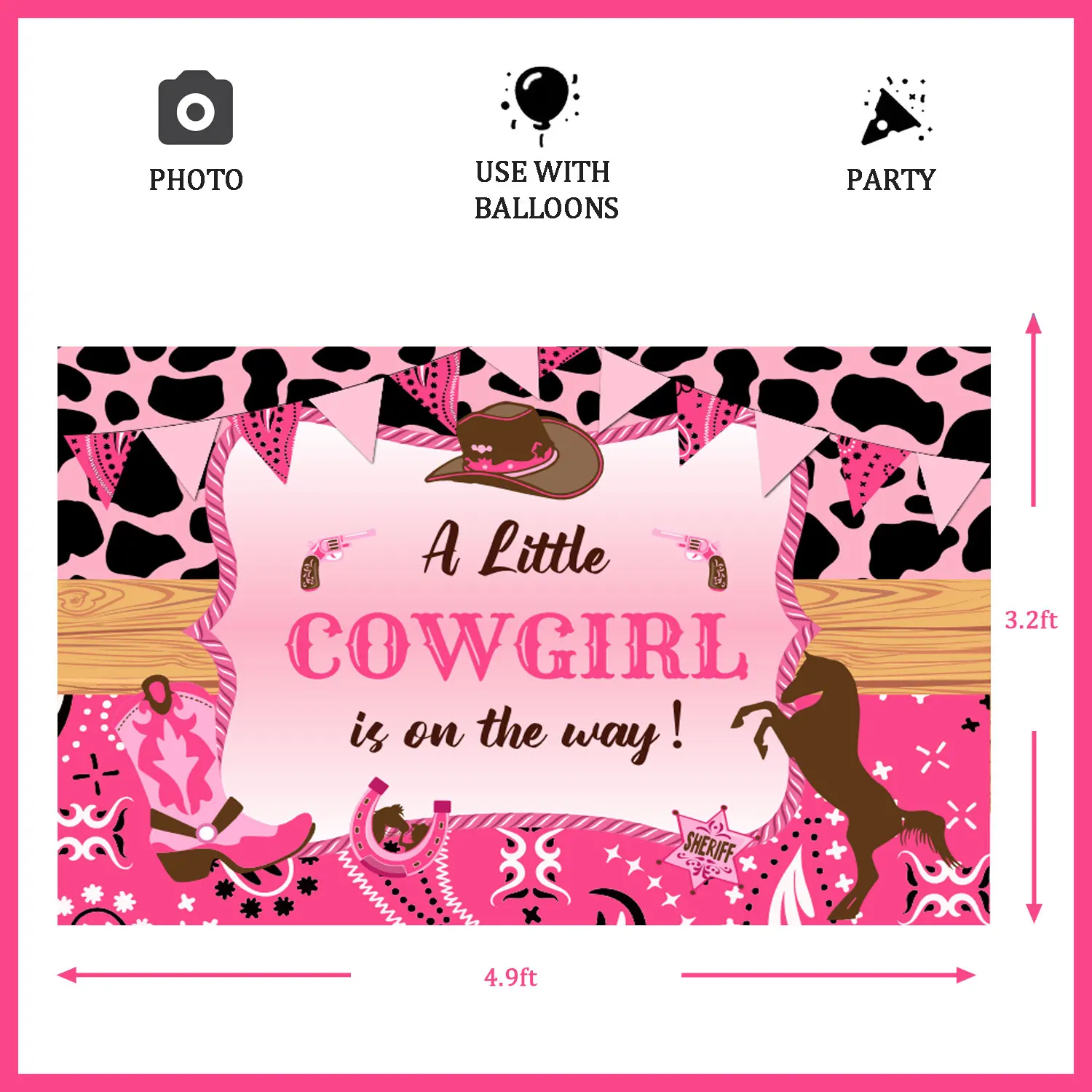 Little Cowgirl Western Baby Shower