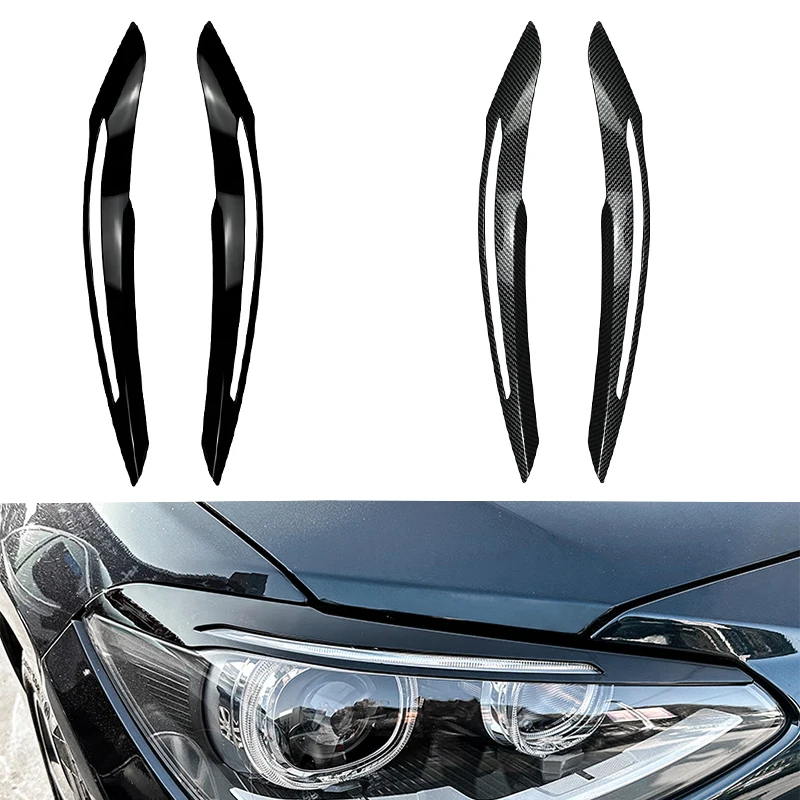 2pcs-Headlight-Eyebrows-Eyelid-For-BMW-1-Series-F20-F21-Headlamp-Eyelid ...