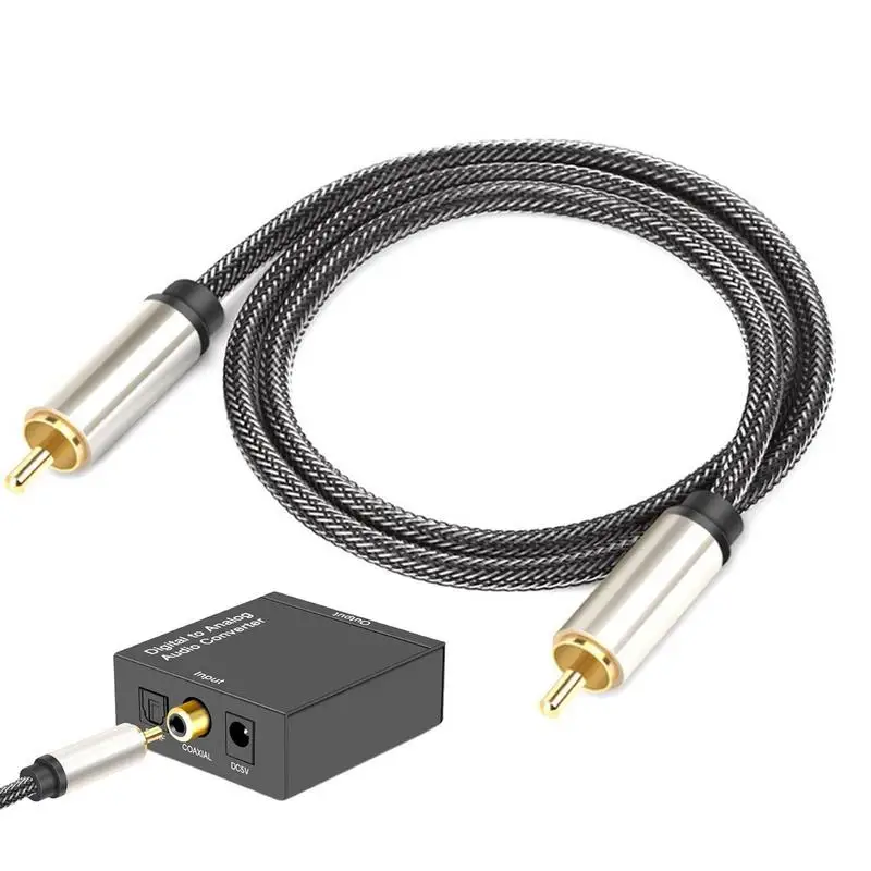 Digital Audio Cable Coaxial Digital Audio Cable Gold Plated Digital ...