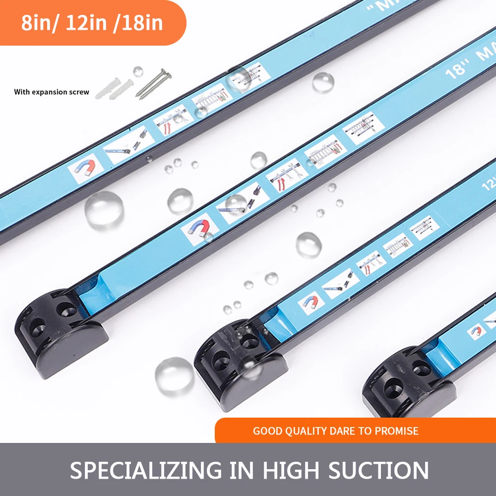 1PC-8-12-18-Powerful-Magnetic-Toolbar-Organizer-Garage-Workshop ...