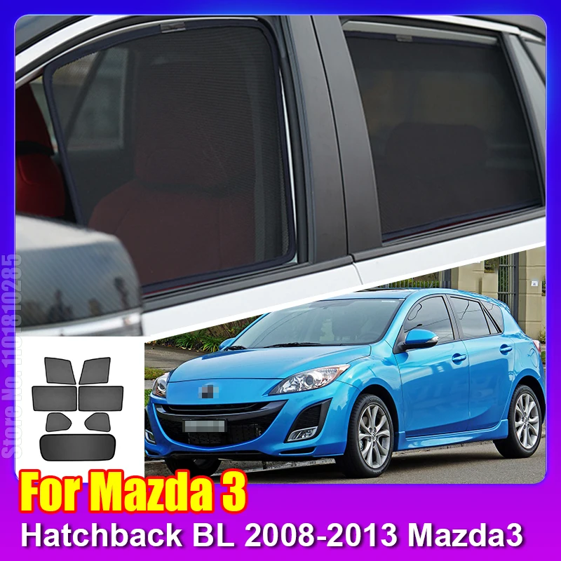 For-Mazda-3-Hatchback-BL-2008-2013-Mazda3-Car-Sun-Visor-Accessori ...
