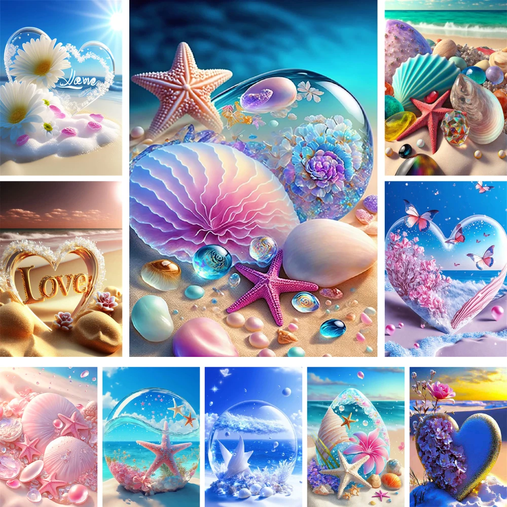 Starfish Oil Painting