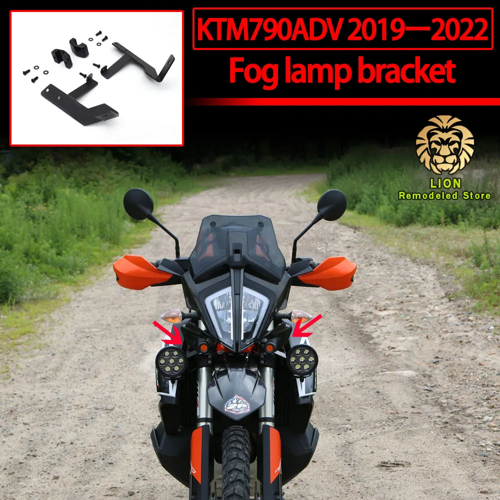 for-KTM-790adventure-r-790-adventure-Fog-lamp-headlight-bracket-2019 ...