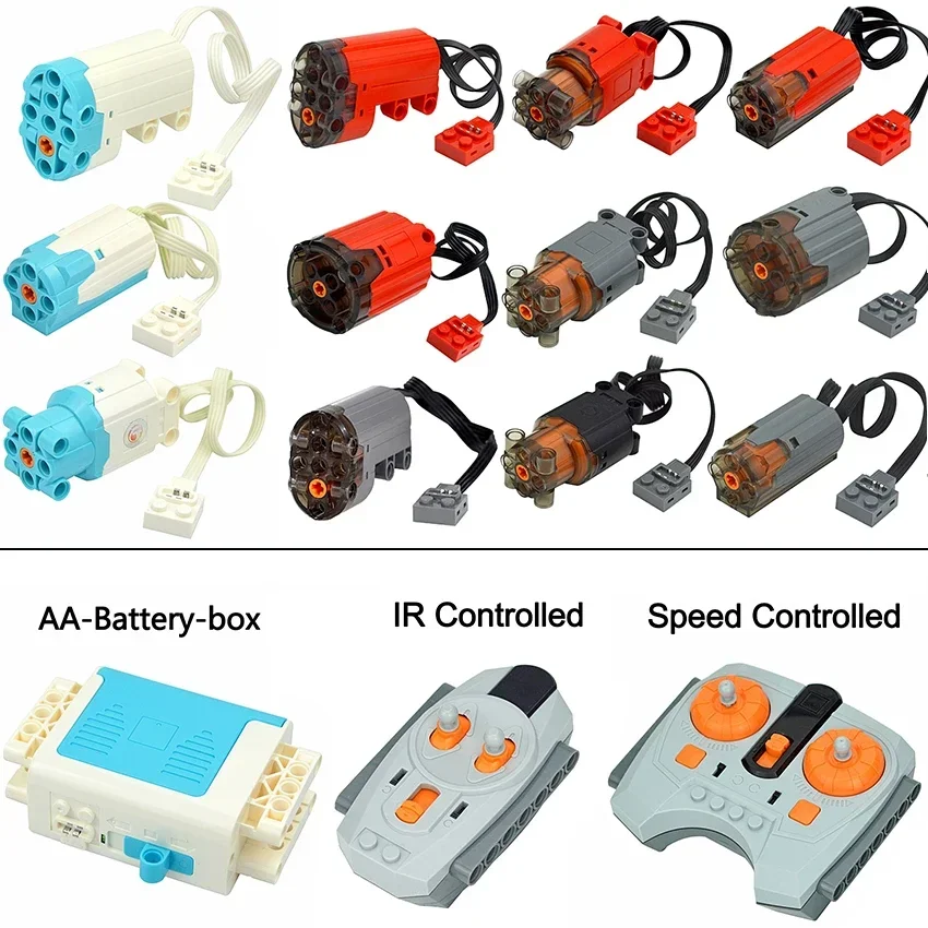 M-L-Motor-Power-Function-Servo-Train-Motor-IR-Remote-Control-Receiver ...