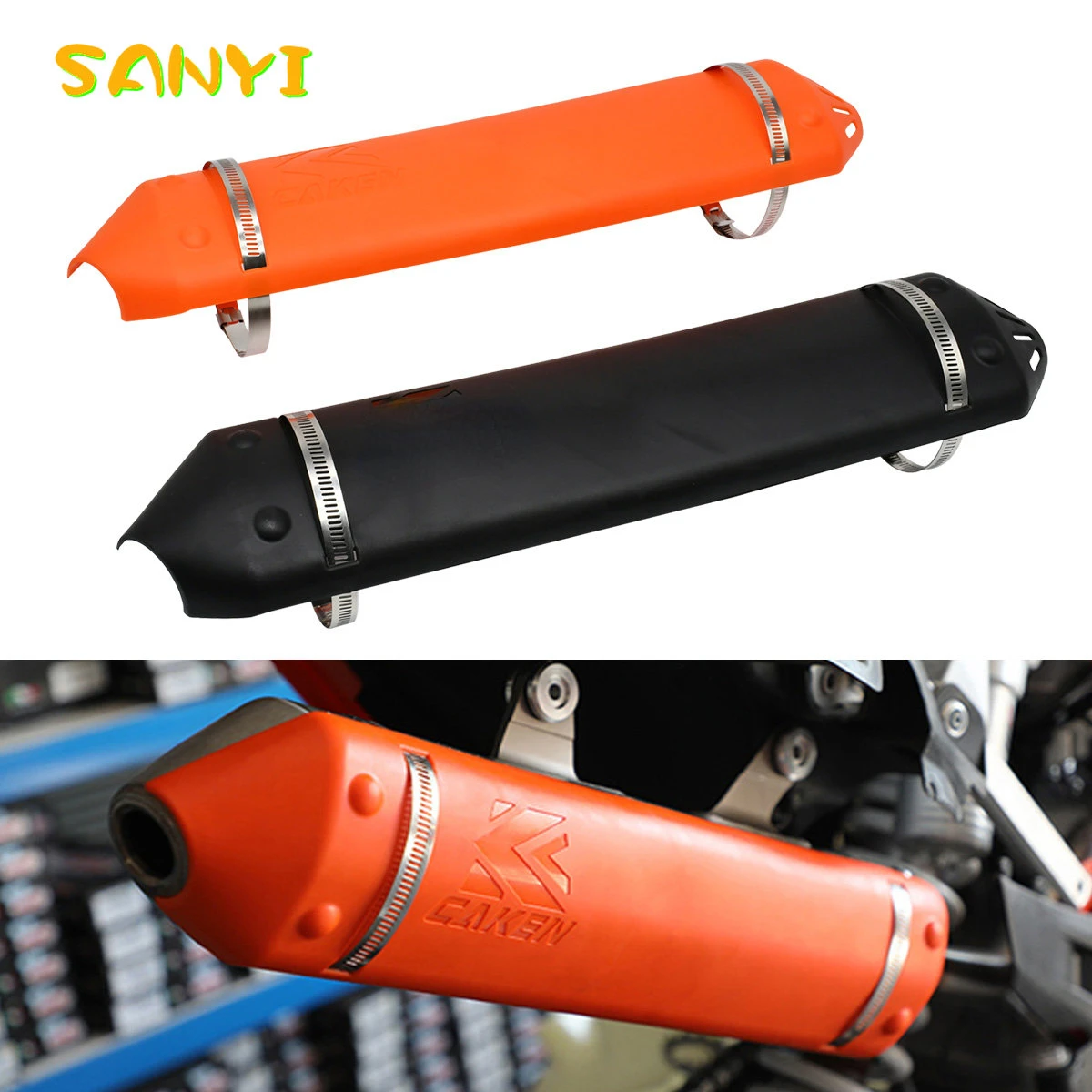 Exhaust Tail Pipe Guard For KTM XC XCW TPI 250 300 Erzbergrodeo 2020 ...